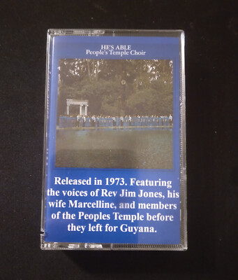Rev Jim Jones Peoples Temple He's Able cassette songs 1973 Jonestown ...