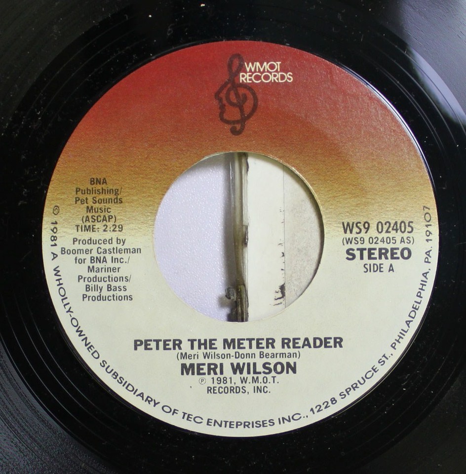 Soul Nm! 45 Meri Wilson - My Heart Walkin' / Peter The Meter Reader On ...