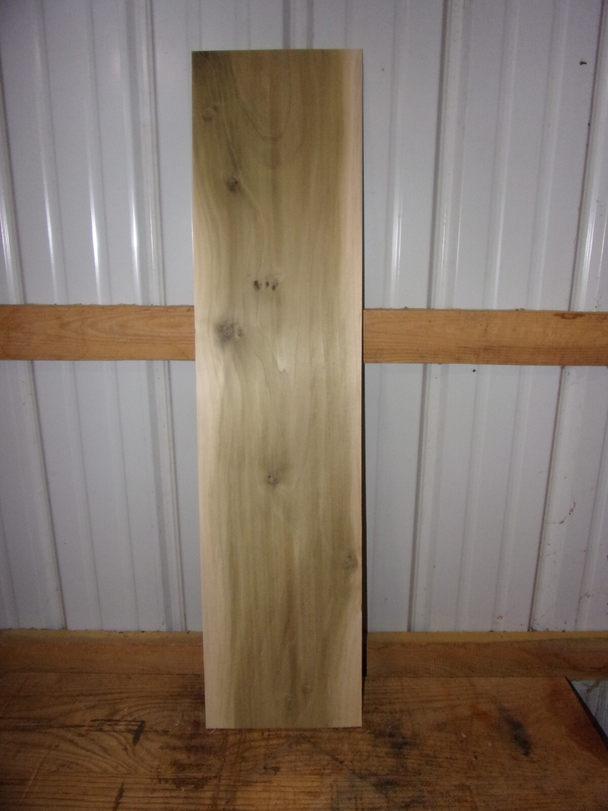 1 PC TULIP POPLAR WOOD KILN DRIED BOARD LUMBER LOT 1640V 39 3/4"X 9 1/2 ...