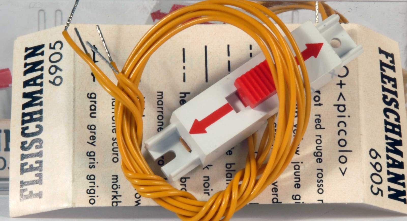 Fleischmann 6905 Schalter für Gleisbild Umpolschalter Momenttaster Neu ...