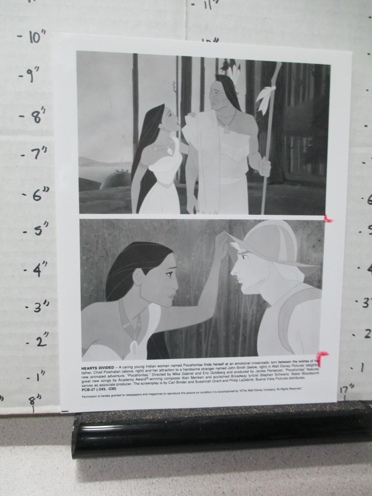 TV movie photo 1990s Disney cartoon POCAHONTAS Chief Powhatan John ...