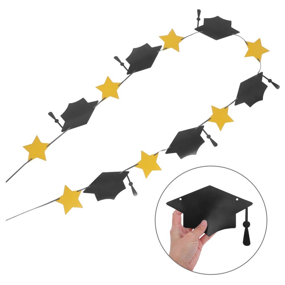 Graduation Party Theme Banner Congratulations Decor Decoration Graduate ...