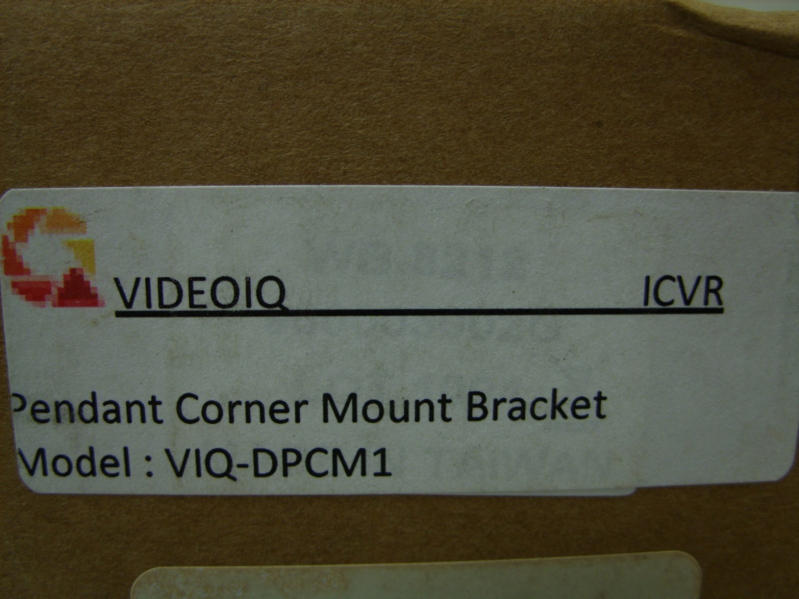 VideoIQ - Surveillance Camera Dome Pendant Corner Mount Bracket ICVR ...