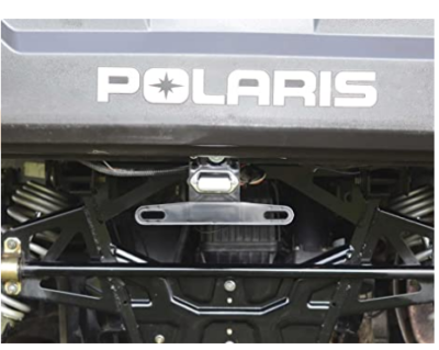 Practical Street Legal License Plate Holder for ATV / UTV - Easy to ...