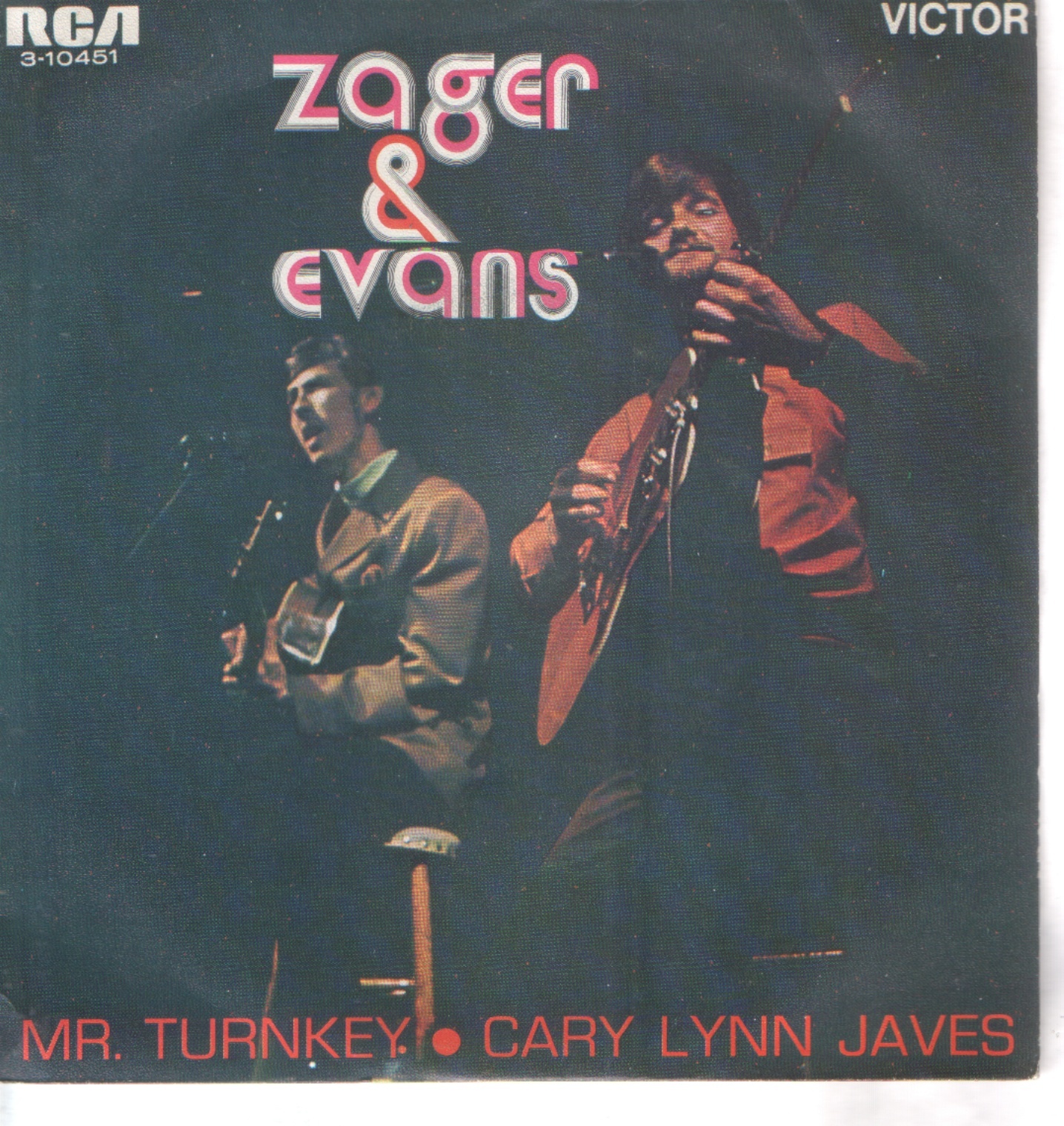 ZAGER & EVANS 7"PS Spain 1969 Mr. Turnkey | eBay