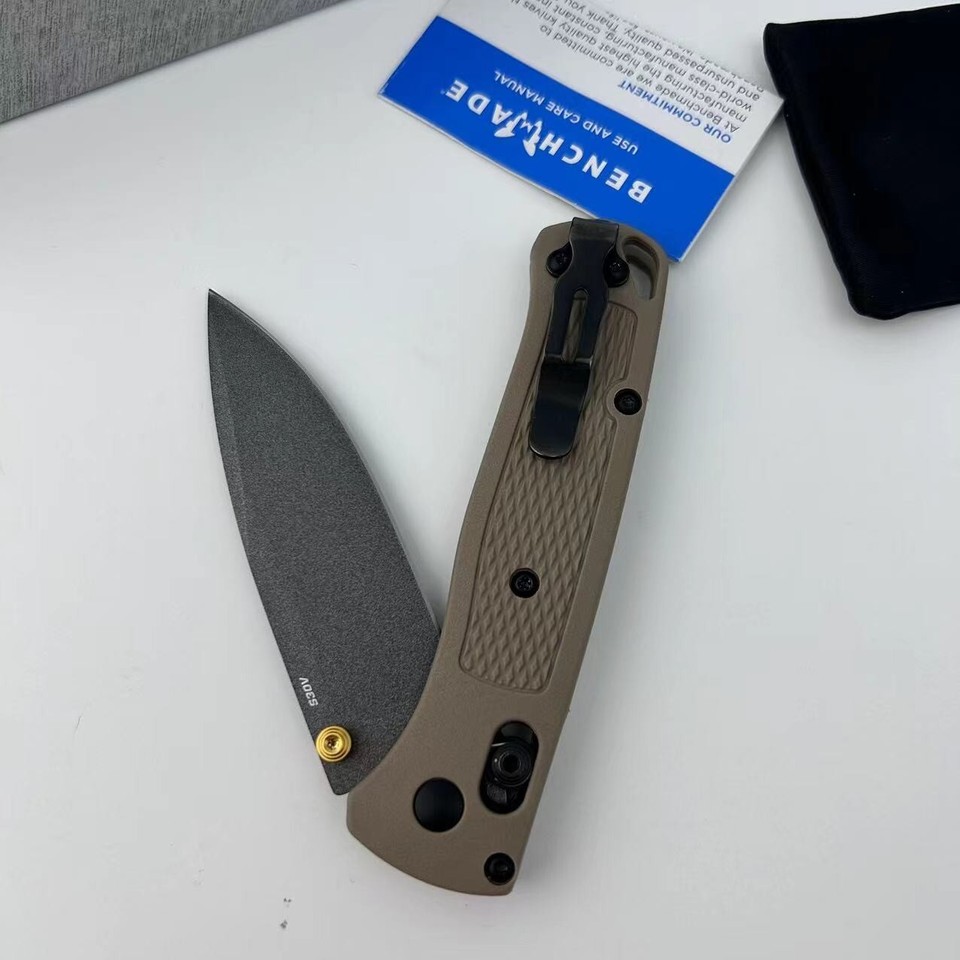 Benchmade 535GRY-1 Bugout Ranger Green Grivory CPM-S30V Blade Folding ...
