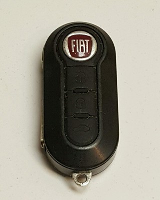 2012 - 2017 FIAT 500 FLIP KEY REMOTE ENTRY KEYLESS CLICKER FOB ...