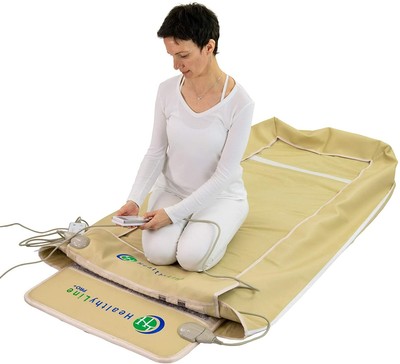 HealthyLine Amethyst Tourmaline Obsidian Jade Mat Heat Far Infrared ...