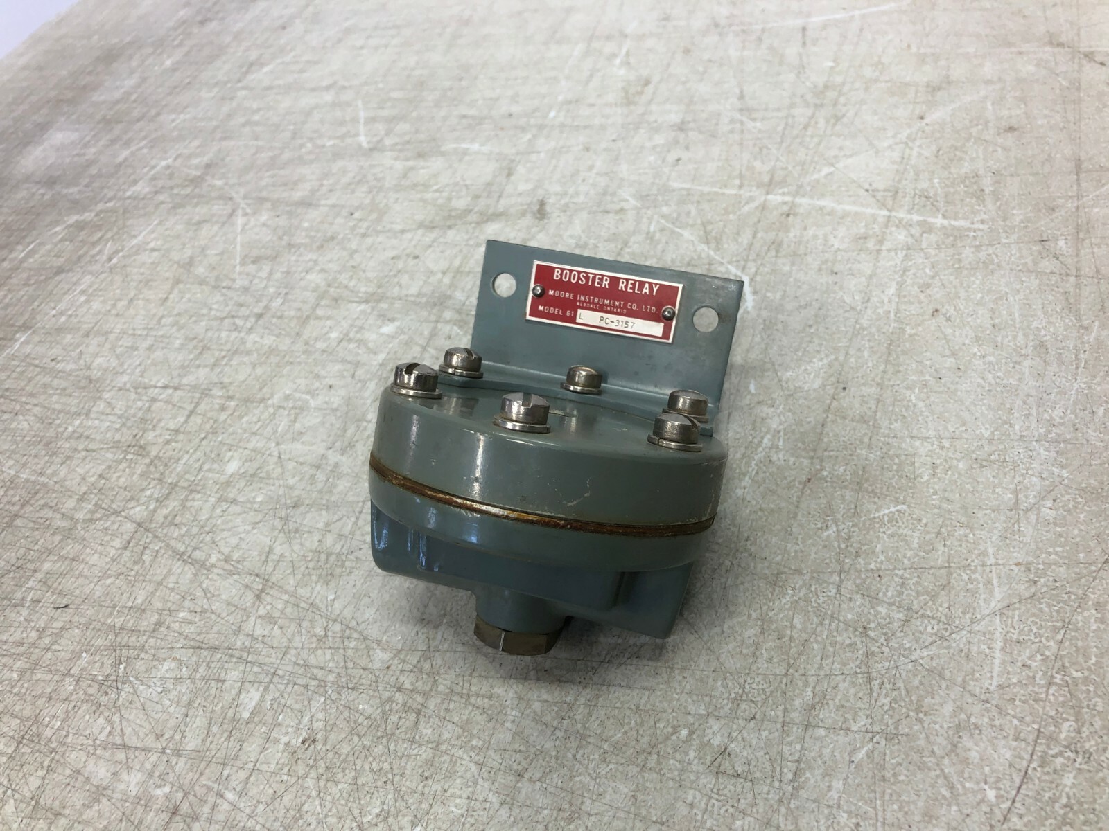 Moore / Siemens Model 61L Pneumatic Booster Relay 1/4" NEW | eBay