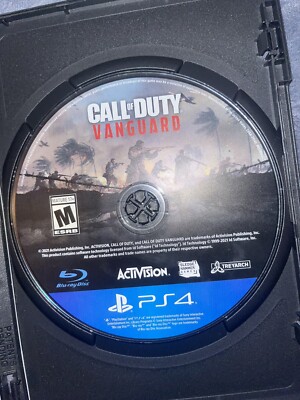 Call of Duty Vanguard (PlayStation 4, PS4, 2021) Disc Only | eBay