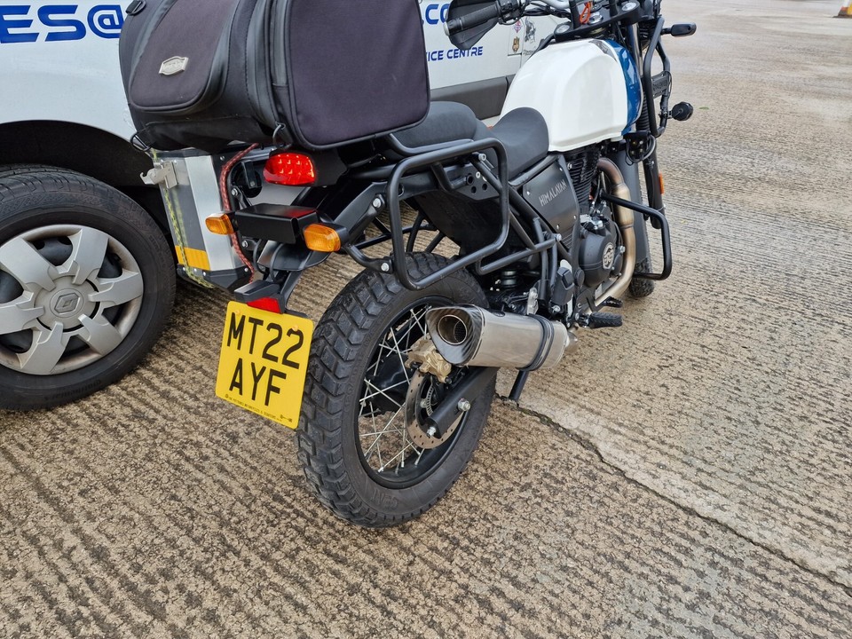 Royal Enfield Himalayan 2016–2023 Road Legal/Race Motorbike Exhaust ...