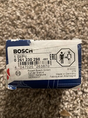 Turbocharger Boost Sensor Bosch 0261230298 fits 11-12 Chevrolet Cruze 1 ...