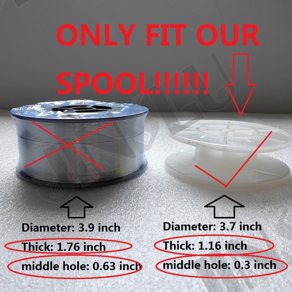 DC 24V Toothed MIG Spool Gun Wire Feeder Aluminum Welder Torch Everlast ...