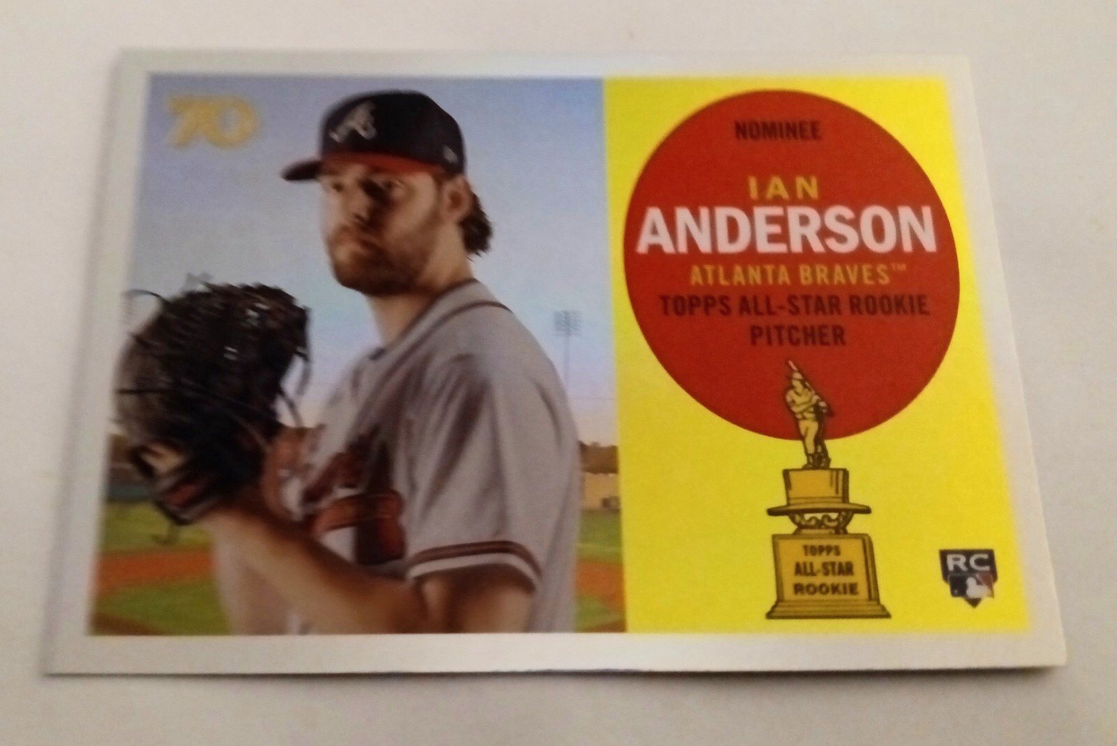 2021 Topps All-Star Rookie Cup IAN ANDERSON Rookie Design VARIATION #24 ...