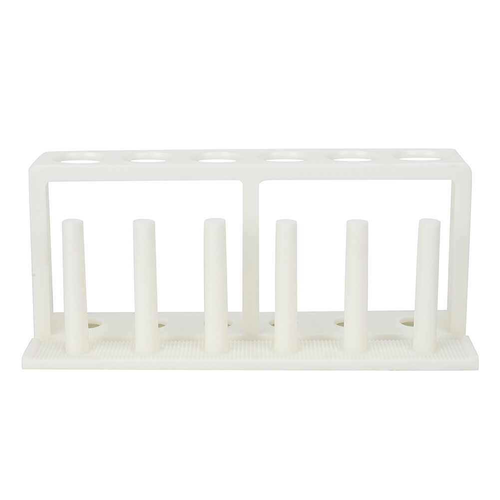 2pcs 6 Hole 6 Pillar Test Tube Rack White Centrifuge Tube Holder Lab ...