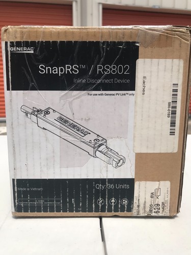 Generac SnapRS/ RS802 Inline Disconnect Device (36 pack), RS802 | eBay