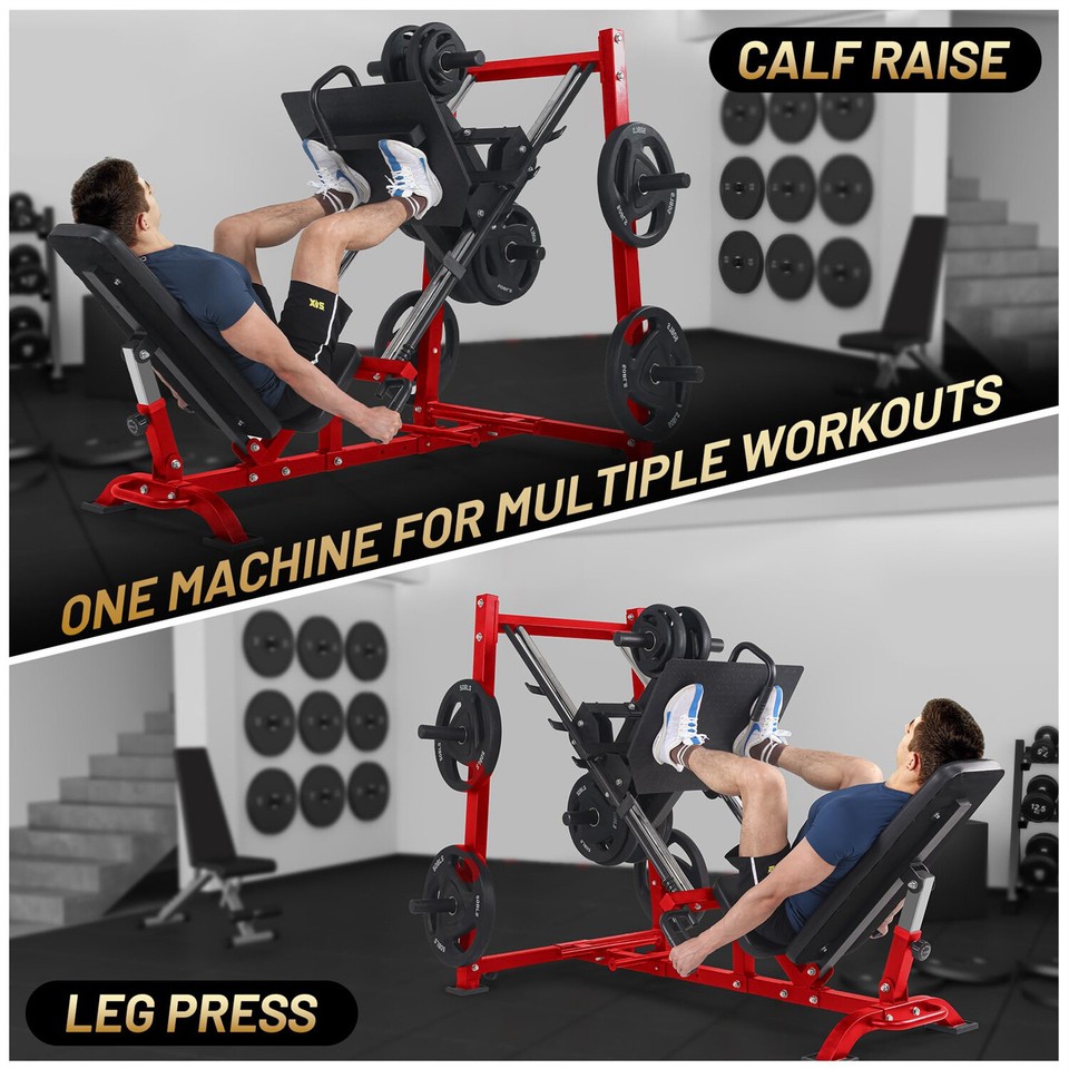 🎱Leg Press Machine Professional Adjustable Leg Press Machines for Home Gym | eBay
