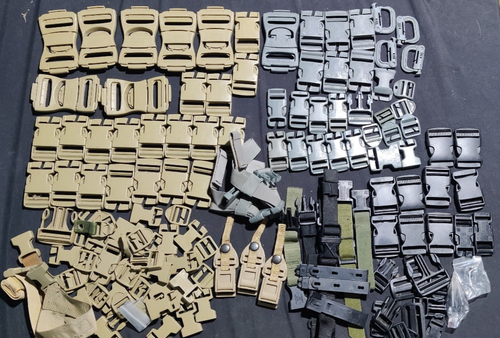 Huge Genuine US Military Buckle Lot - USMC USAF US Army MOLLE ILBE - | eBay