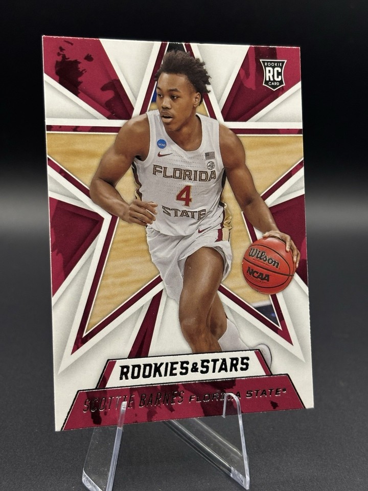 Scottie Barnes Rookie Card #307 Panini Chronicles Rookies & Stars 2021 ...