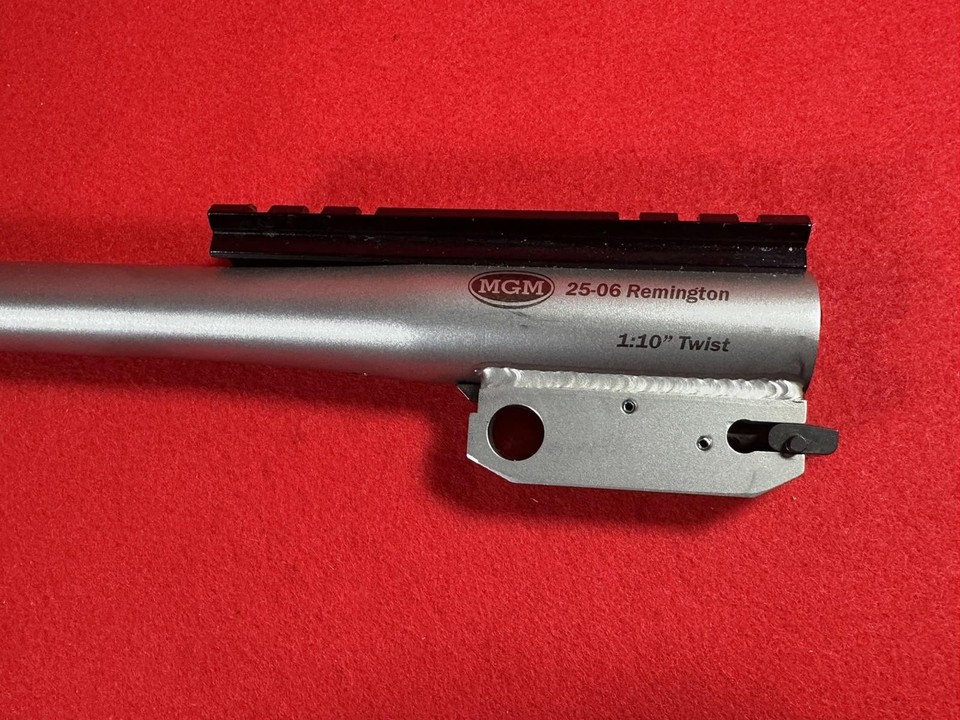 Thompson Encore MGM Custom 25-06 24" Stainless Rifle Barrel | eBay
