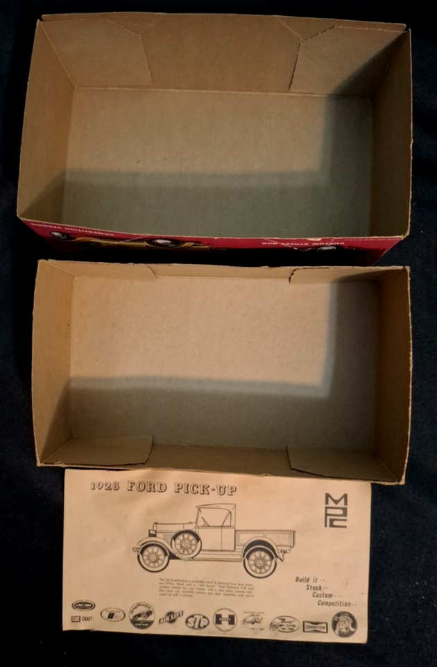 MPC HAWK IMC Cars VINTAGE LOT MODEL KITS 4 EMPTY BOXES w/Instructions 1 ...