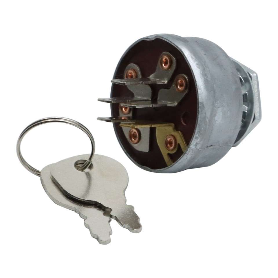 Ignition Starter Switch - 2 Keys for Hustler 045898 Troy Bilt 1754250P ...