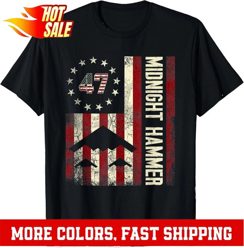 Retro Operation Midnight Hammer With American Flag Trump Unisex T-Shirt ...
