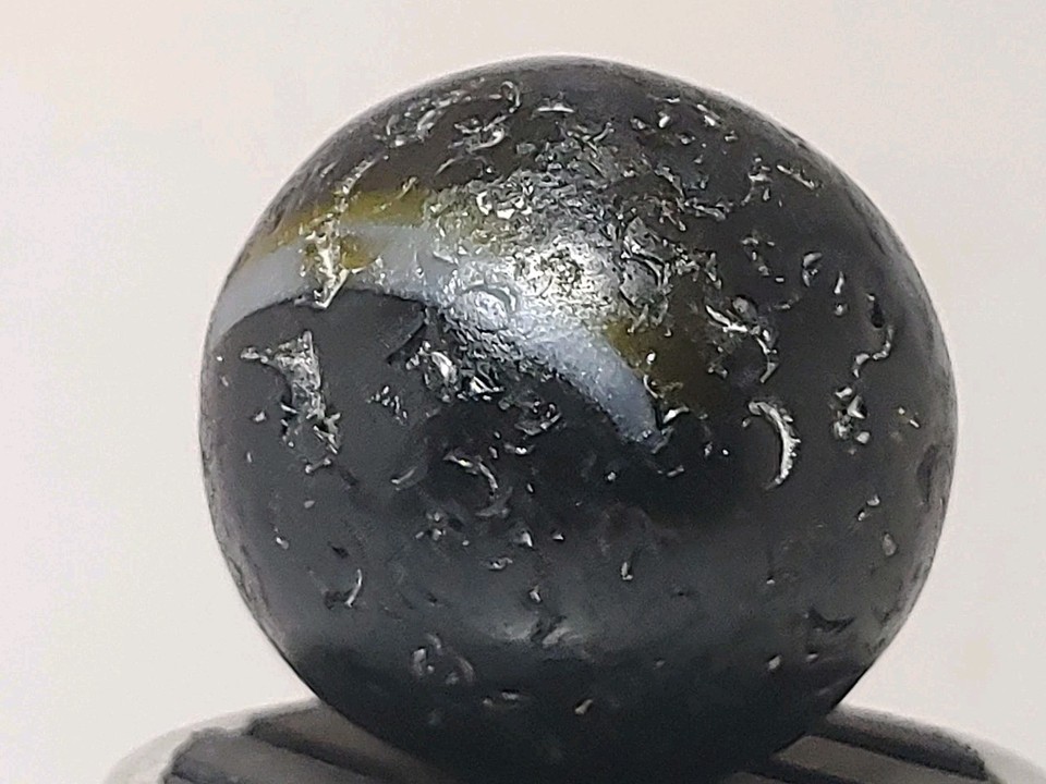 Shooter Rare Vintage German Hand Faceted Agate Marble .76" | eBay