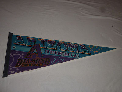 ARIZONA DIAMONDBACKS BASEBALL 29 3/4" WINCRAFT PENNANT BANNER FLAG MLB ...