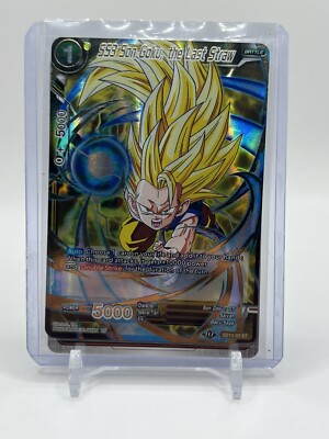 PACK FRESH SS3 Son Goku The Last Straw GOLD STAMP. Ready for grading. | eBay