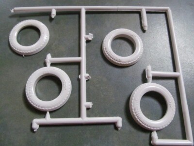 1966 1967 Ford Falcon AMT model car kit racing front tires | eBay