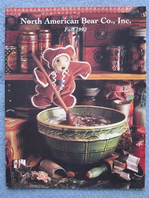 NABCO North American Bear Co Brochure Catalog 1992 Fall Muffy ...