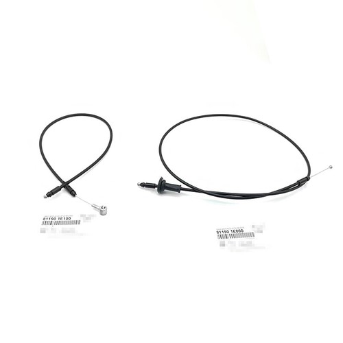 Release Cable Hood Latch Set For Hyundai Accent 06-11 81190-1E000 81190 ...