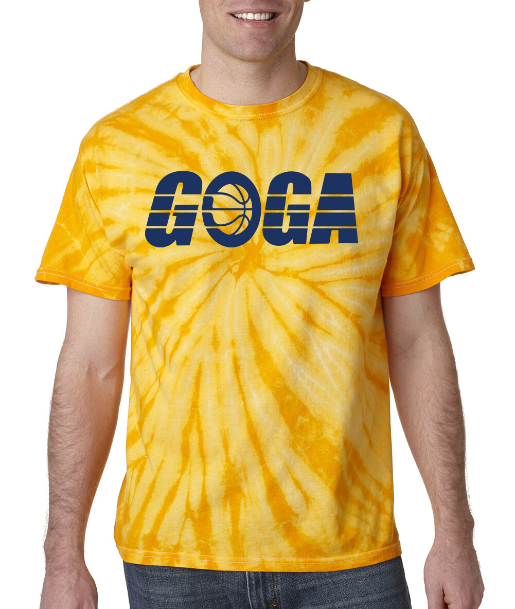Tie-Dye Goga Bitadze Indiana Pacers GOGA LOGO T-Shirt | eBay