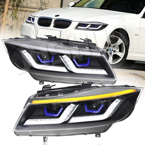 Xenon HID Upgrade LED Headlights Assembly For BMW 3 Series E90 E91 05 ...
