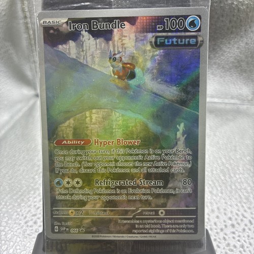 2023-24 Pokemon Scarlet & Violet Black Star Promos Iron Bundle #066 | eBay
