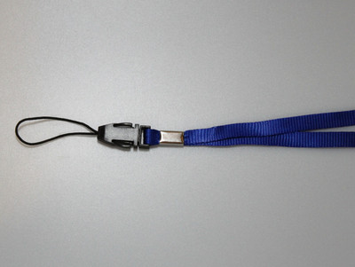 2 Blue NECK STRAP LANYARDS FOR USB, Ipod, CELL PHONE, MP3, CAMERA, ID ...