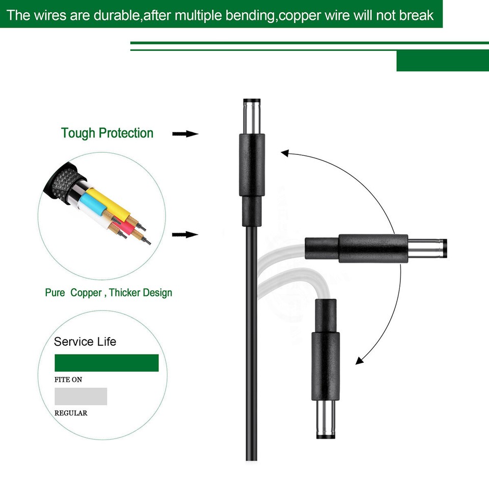 UL 5ft Adapter For Husky Jump-Start System Portable HSK020HD HSK012HD ...