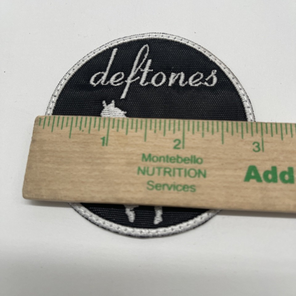 Deftones Pony Logo Patch: Sew On, Quality Embroidery, 3 Inches Diameter ...