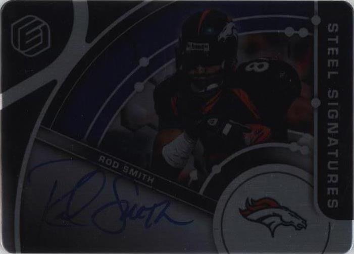 2022 Panini Elements - Steel Signatures Rod Smith #SS-ROS Cobalt /27 ...