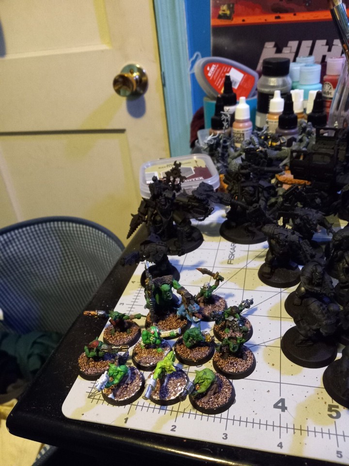 Warhammer 40k Orks Lot (Old Combat Patrol + Stompa Boyz w/o Stompa ...
