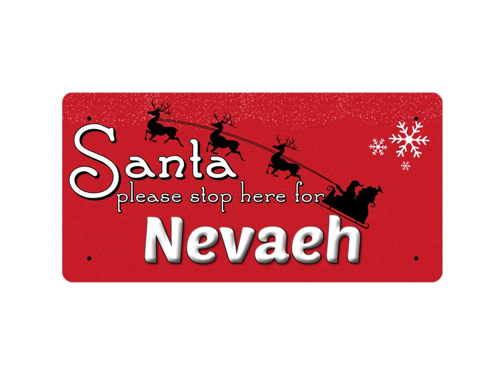 Signs That Says Nevaeh