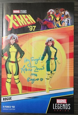 X-FORCE #50 SIGNED LENORE ZANN X-MEN '97 ROGUE VARIANT MARVEL COMICS ...