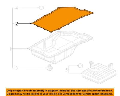 GM OEM 20-24 Sierra 2500 HD Transmission Components-Trans Pan Gasket ...