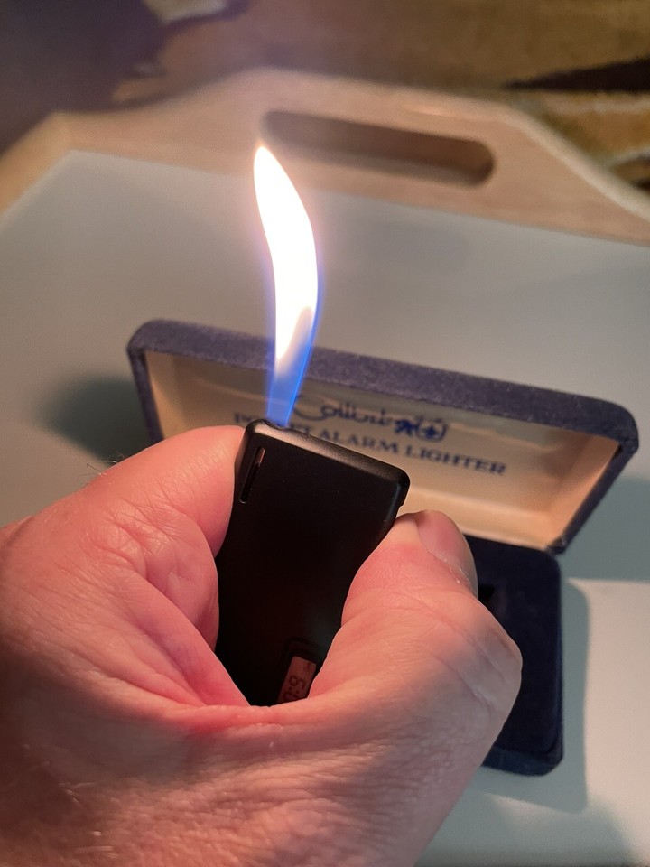 vintage Colibri Travel Alarm Clock lighter Working New Old Stock NOS | eBay