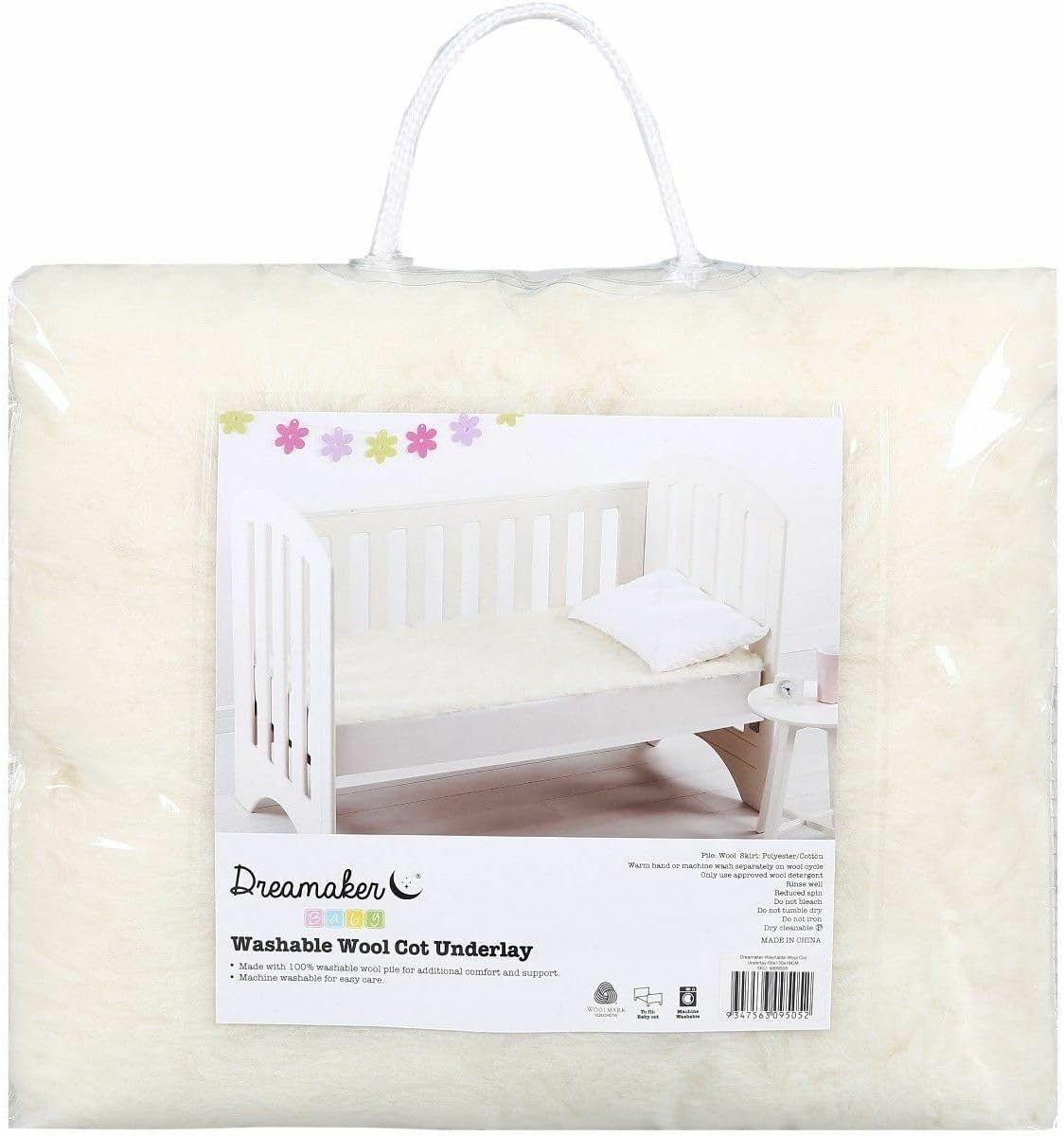 300Gsm Woolmark Australian Wool Fleece Underlay Blanket Mattress Topper ...