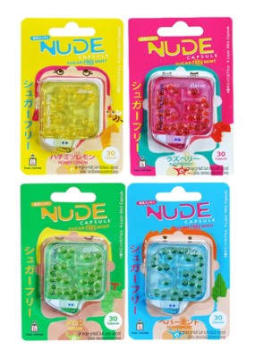 Jintan Nude Sugar Free Mint Breath Candy Peppermint Melon Raspberry ...