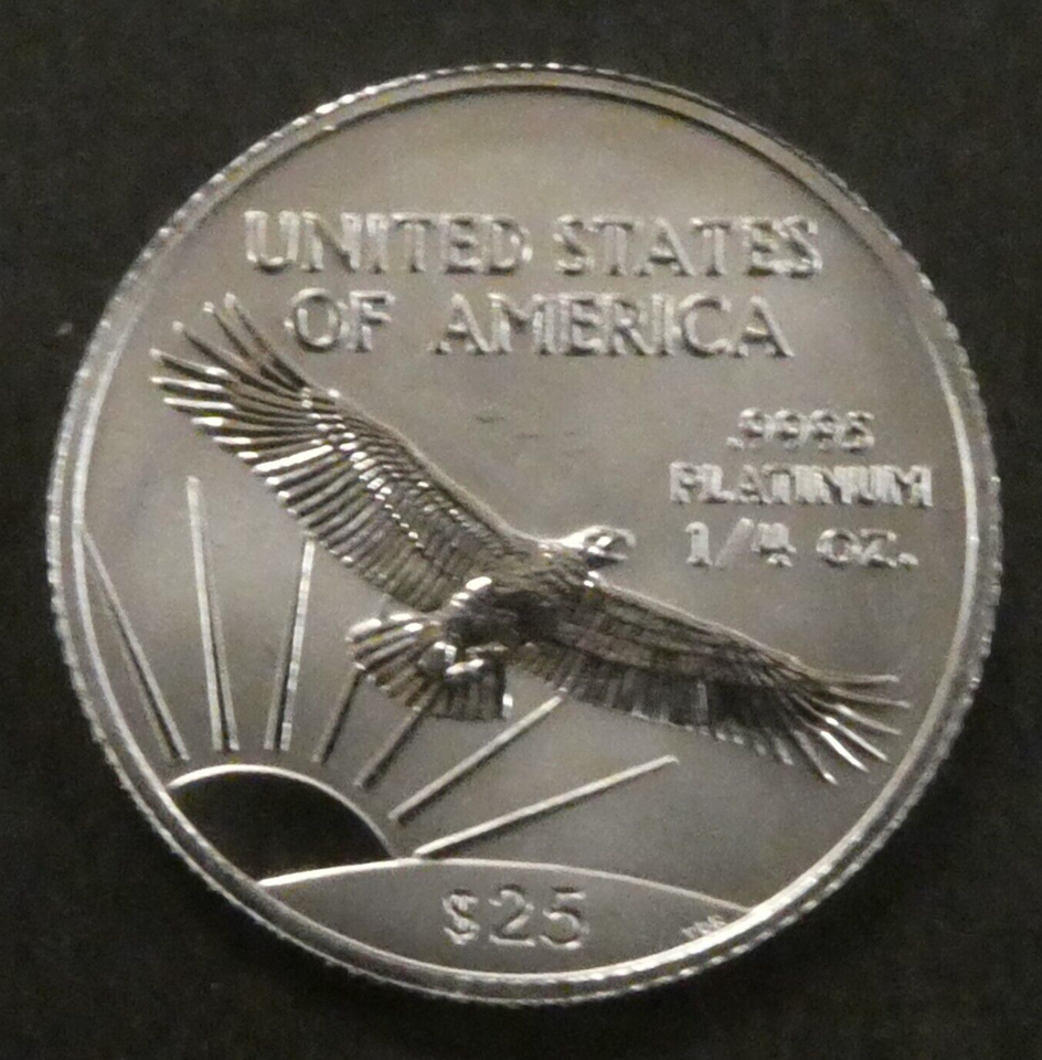 1999 $25 Liberty Eagle 1/4 oz .9995 Platinum US Coin | eBay