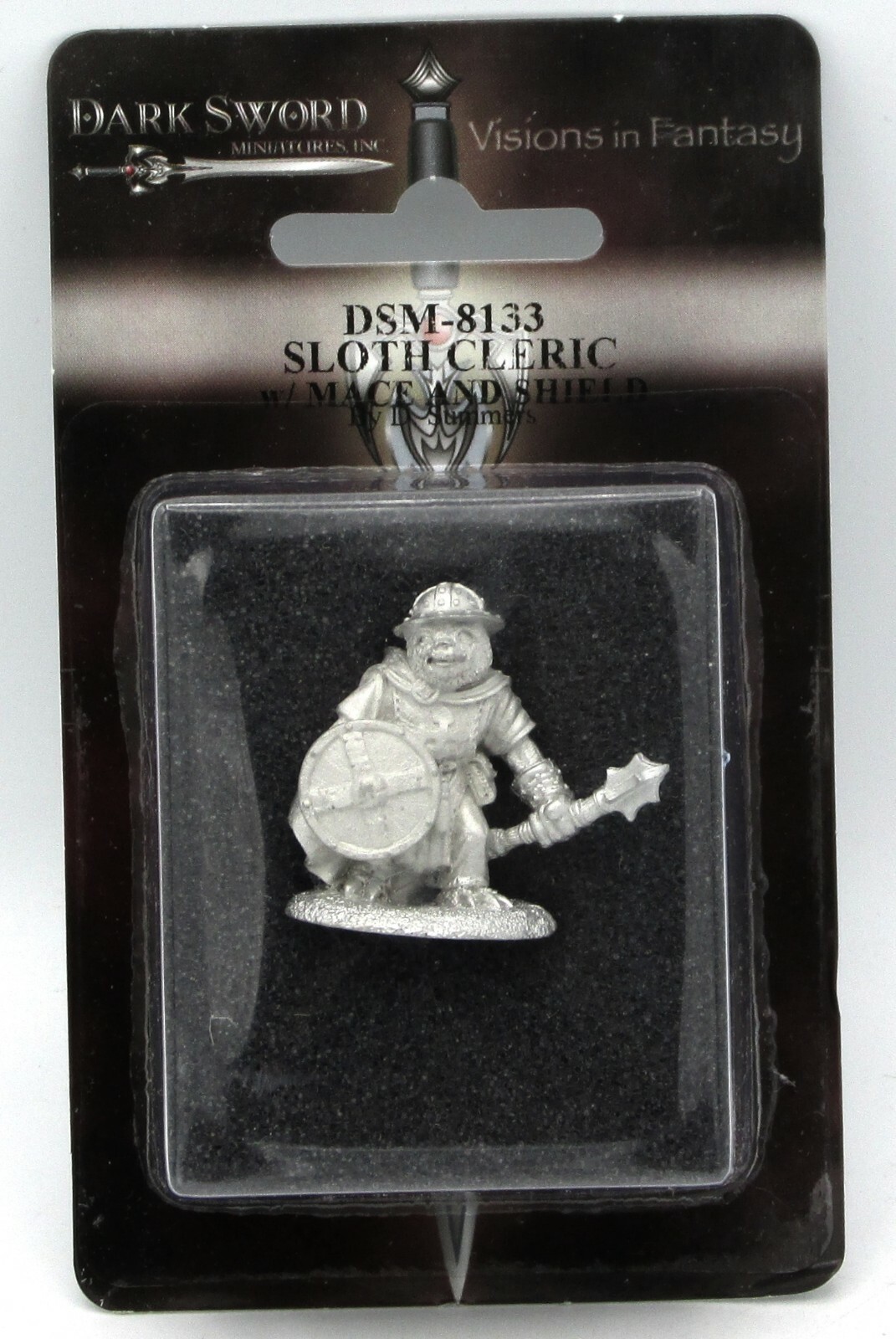 Dark Sword DSM-8133 Sloth Cleric with Mace and Shield (Critter Kingdoms ...