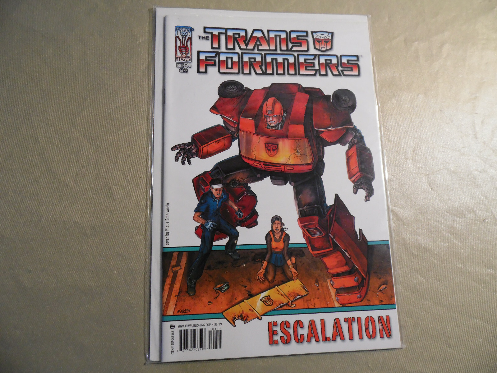 Transformers Escalation #1 B (IDW Publishing 2006) Free Domestic ...